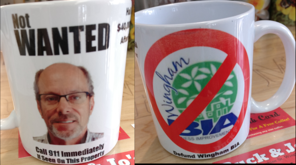 doug mug front and back – Wingham Free Press
